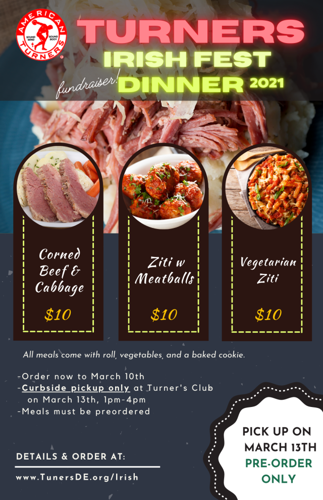 Irish Luncheon Flyer